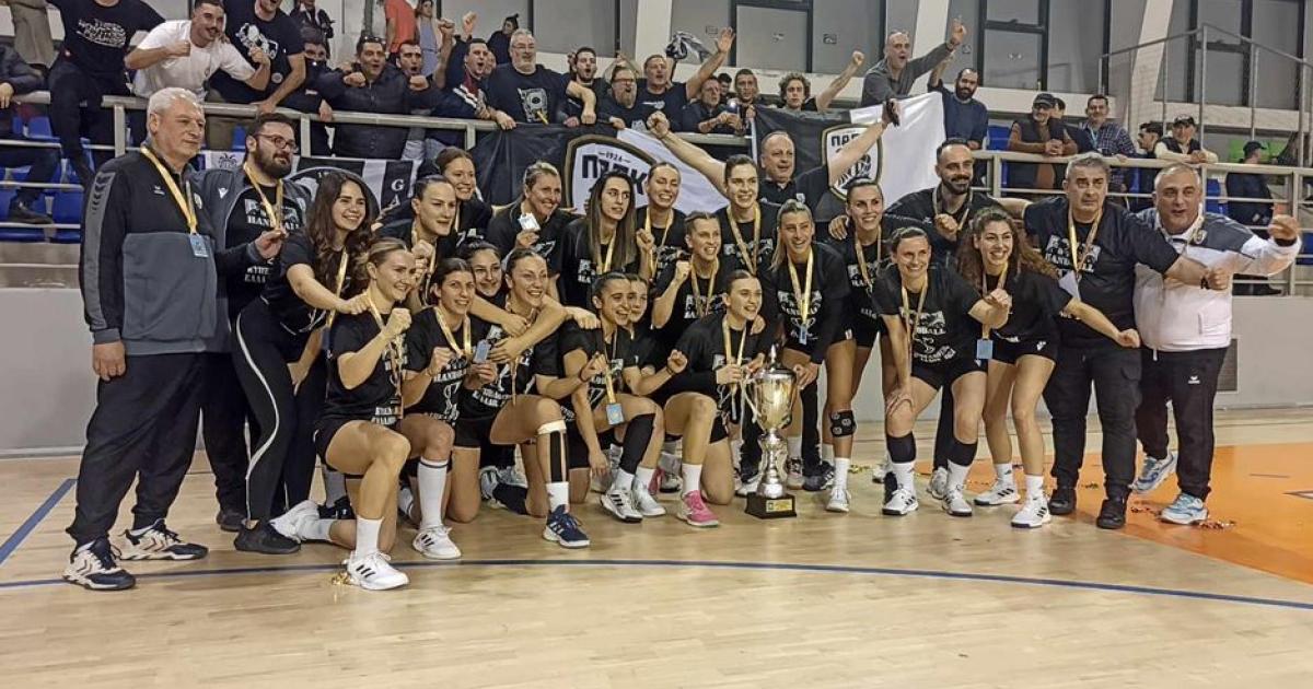 Highlights από τον τελικό του χάντμπολ Γυναικών! | Paokmania.gr
