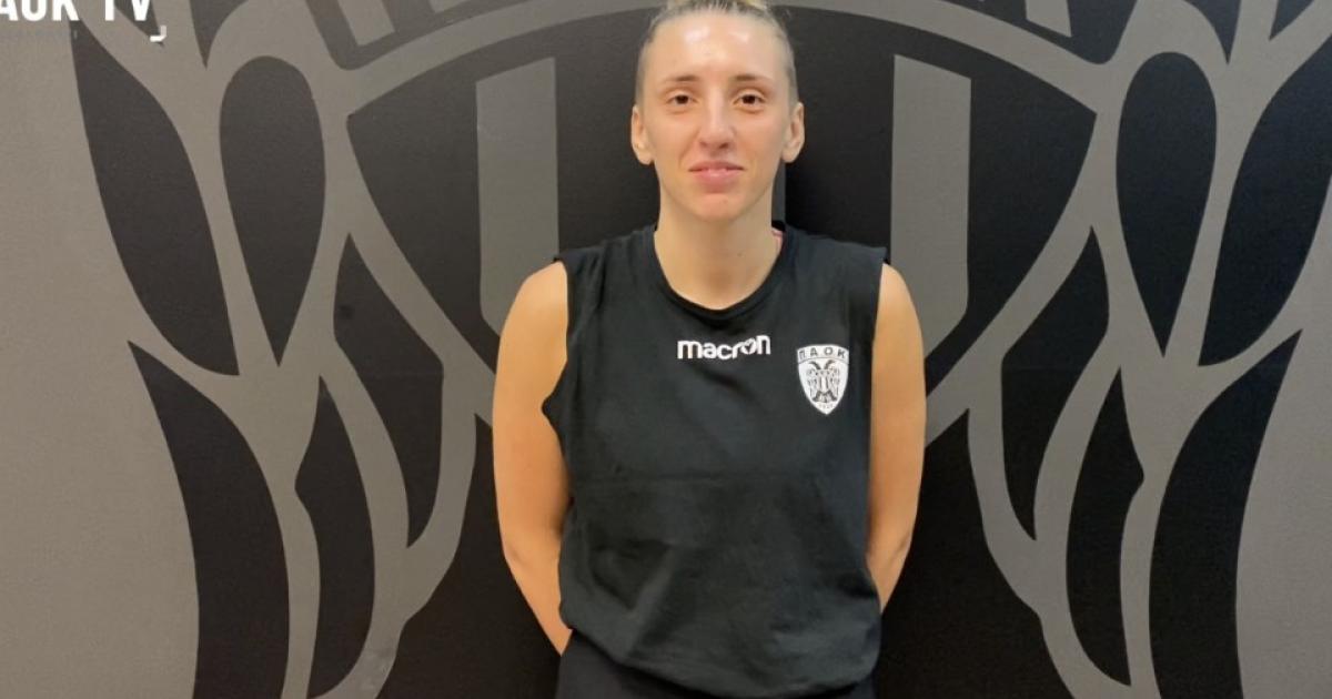 Aleksandra Milanova: «Χρειαζόμαστε τη στήριξη του κόσμου!» | AC PAOK TV ...